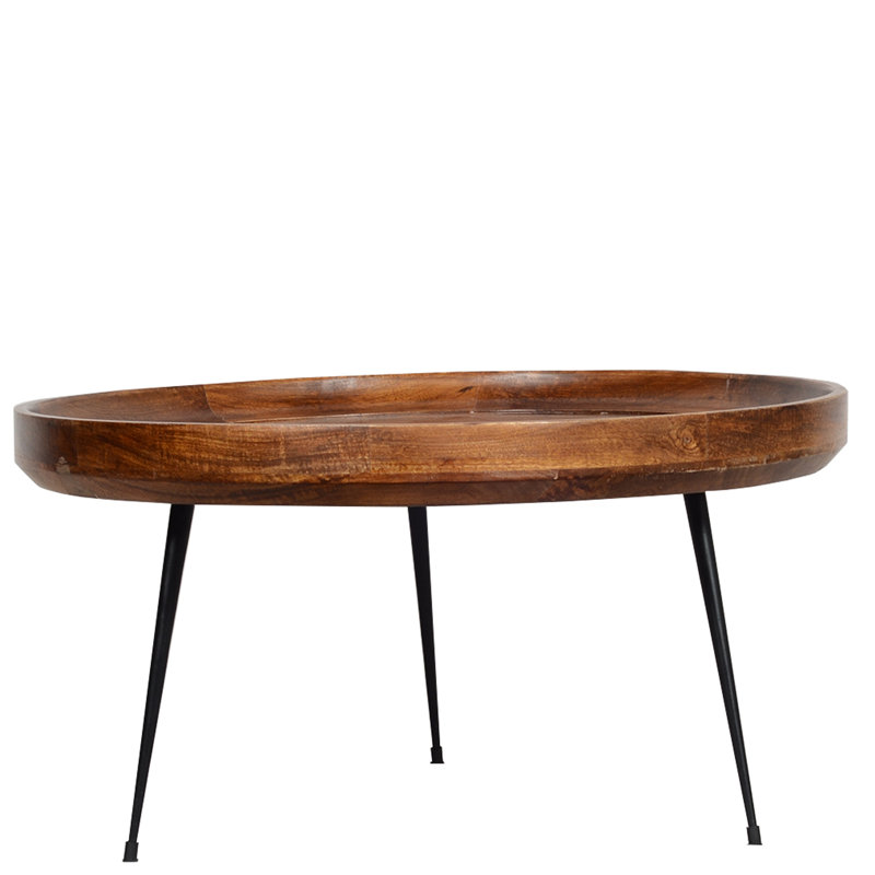 Trent Austin Design Zenaide Round Mango Wood Coffee Table & Reviews ...