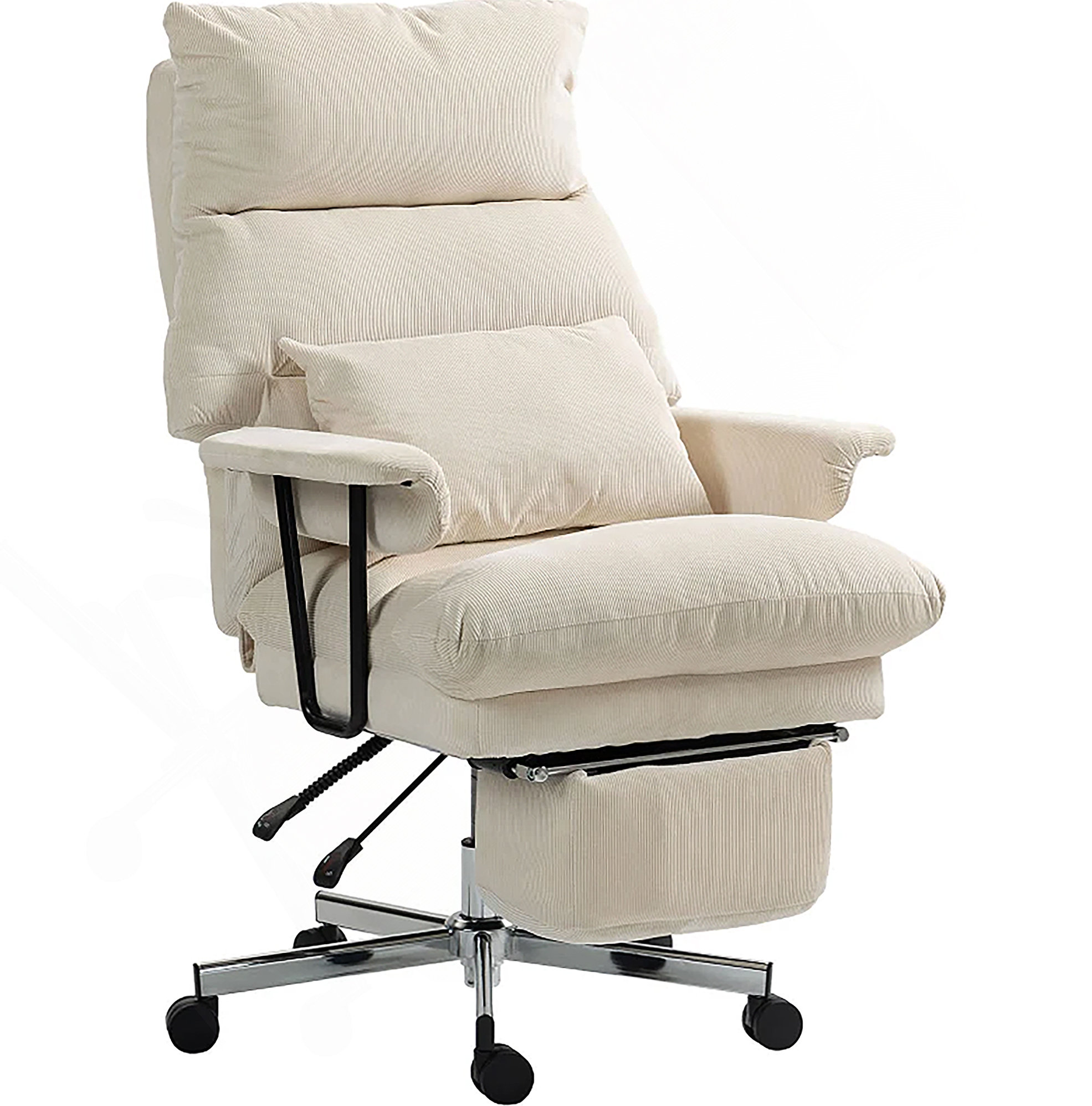 Wildon Home® Overstuffed Office Chair With Lumbar Support | Wayfair