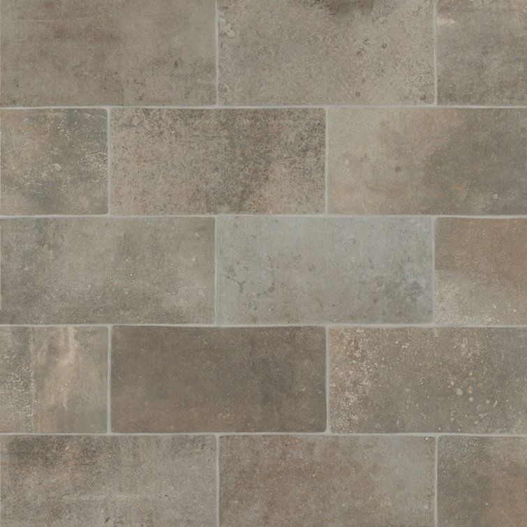 Bedrosians Montana 5" x 10" Porcelain Brick Look Wall & Floor Tile ...