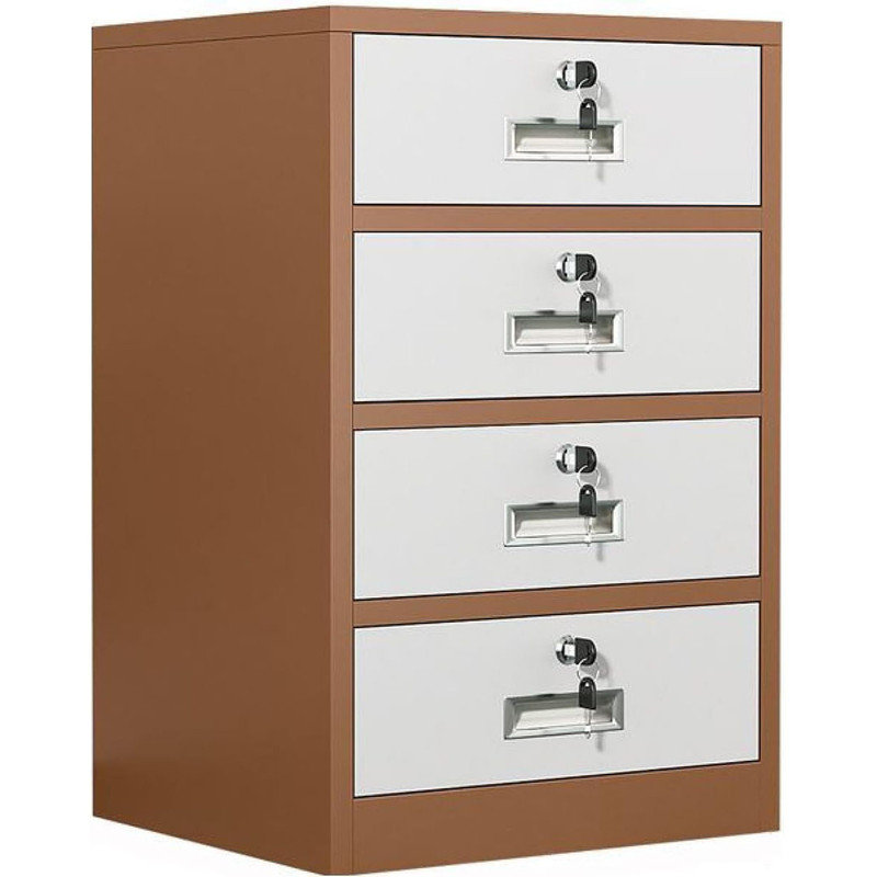 Inbox Zero Metal Home Office Mobile File Cabinets, With Adjustable 4 ...