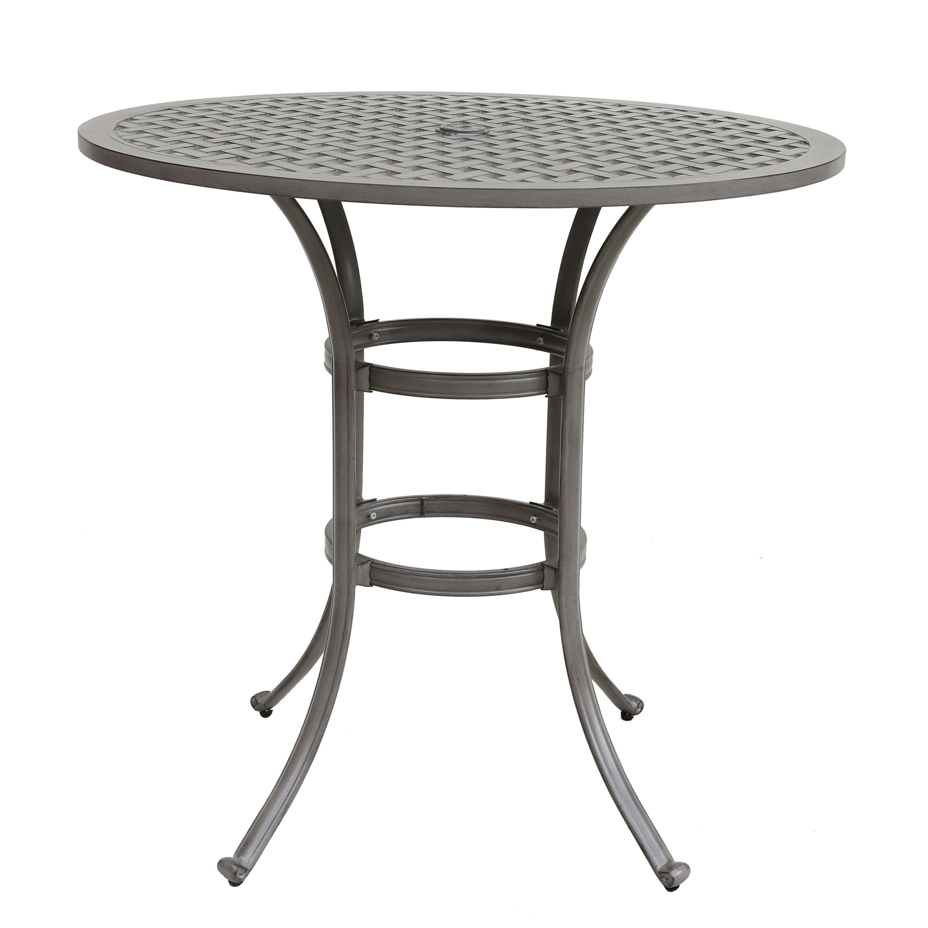 Lark Manor™ Aluminium 42 Inches Patio Bar Table - Comfortable Outdoor ...