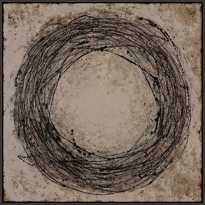 Chelsea Art Studio Beverly Fuller Hollow Sound (Glitter) Framed On ...