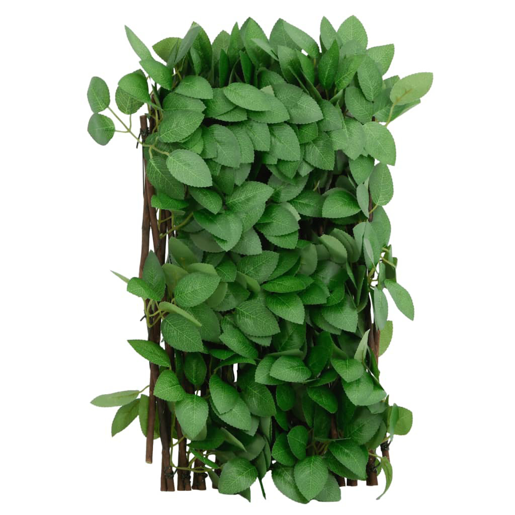 vidaXL Artificial Ivy Trellis Expandable Green | Wayfair