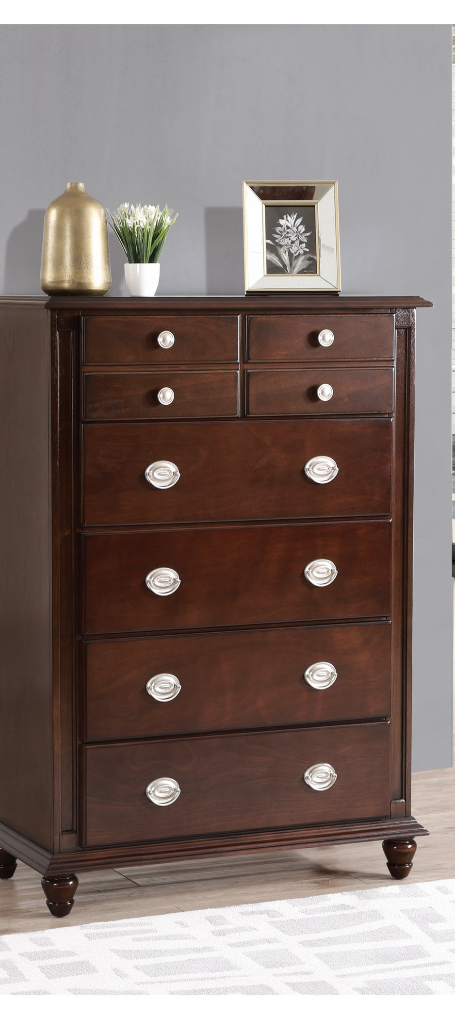 Latitude Run® Summit Chest , Cappuccino | Wayfair