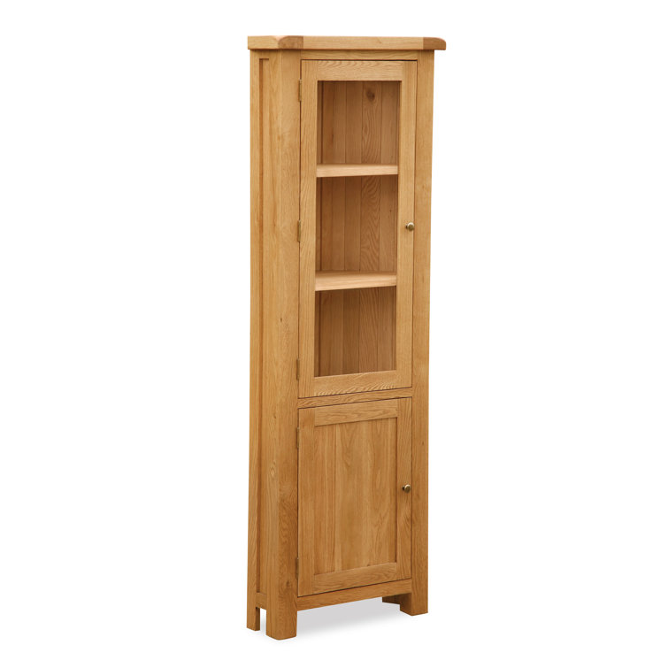 Union Rustic Benjamin Corner Corner Display Cabinet & Reviews | Wayfair ...