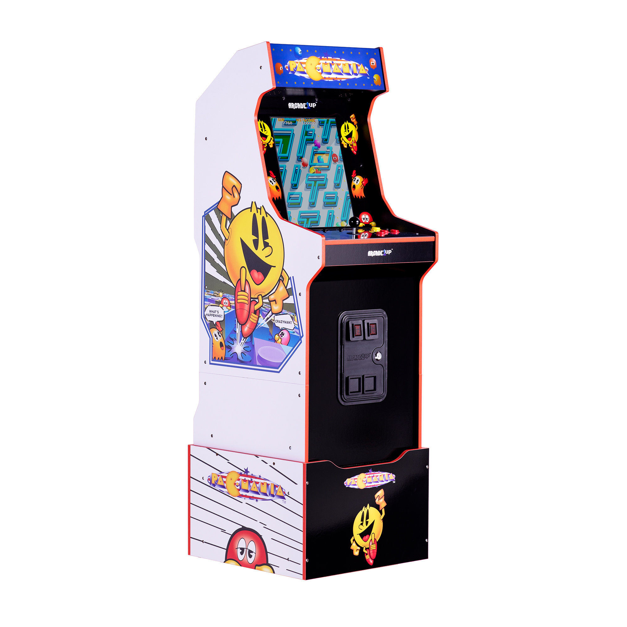 Arcade 1Up - Pacmania Bandai Legacy Edition with Riser & Light-up ...