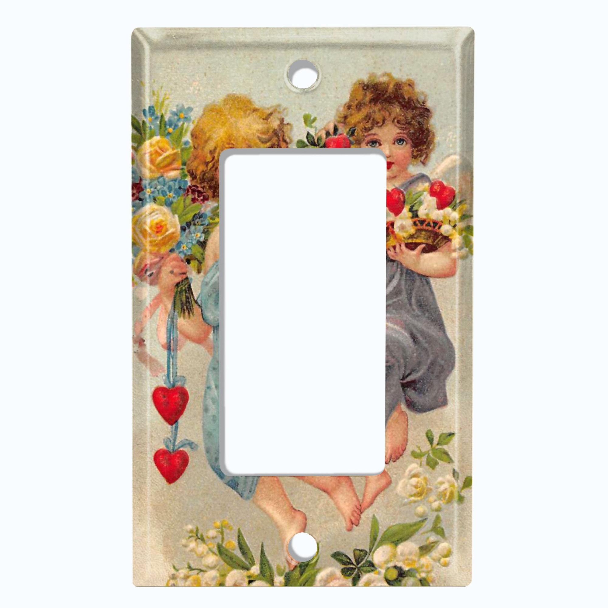 WorldAcc Cupid 1-Gang Toggle Light Switch Wall Plate | Wayfair