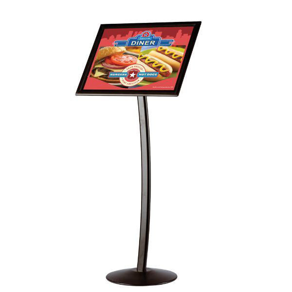 MT Displays Curved Sign Holder | Wayfair