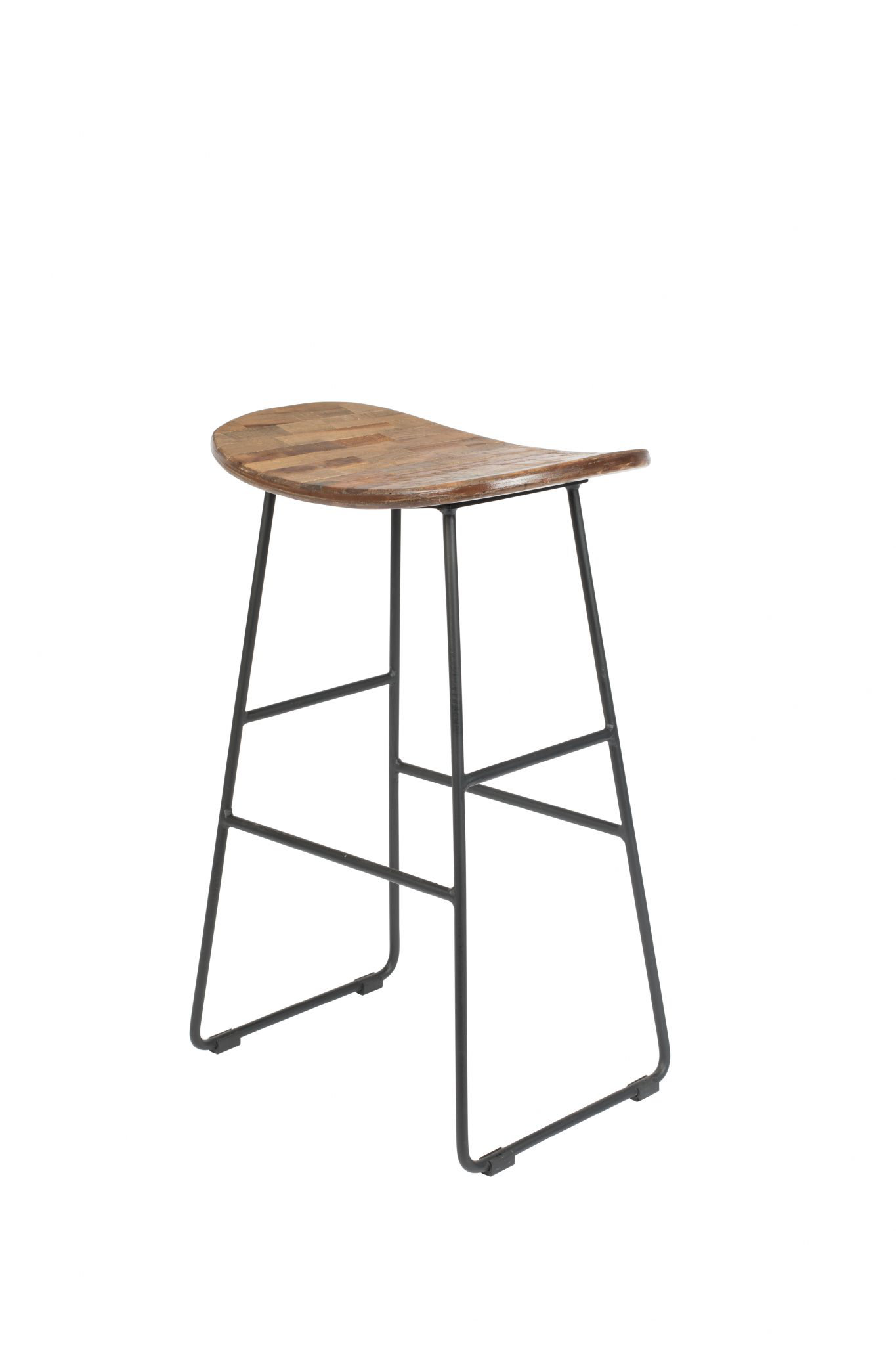 Luxury Furnitures Tangle Counter Stool with Metal Frame | Wayfair