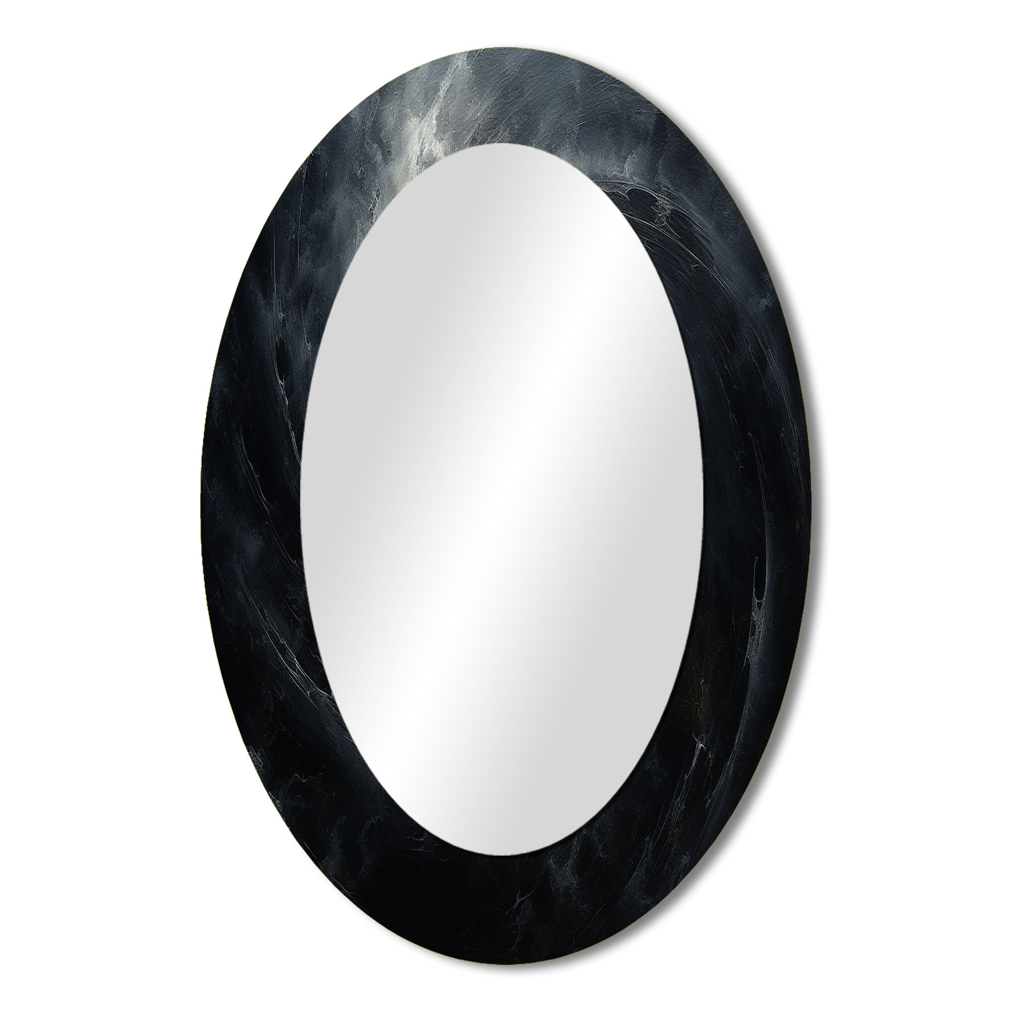 Dakota Fields Black Hole Quiet Quasar - Black Oval Wall Mirror Decor ...