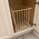 Rev-A-Shelf Steel Wire Pull Out Hamper for Vanity/Closet Applications ...
