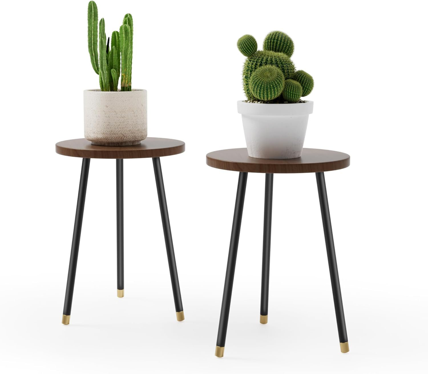 George Oliver Corner 16 Inch Plant Stand, Mid Century Modern Decor ...