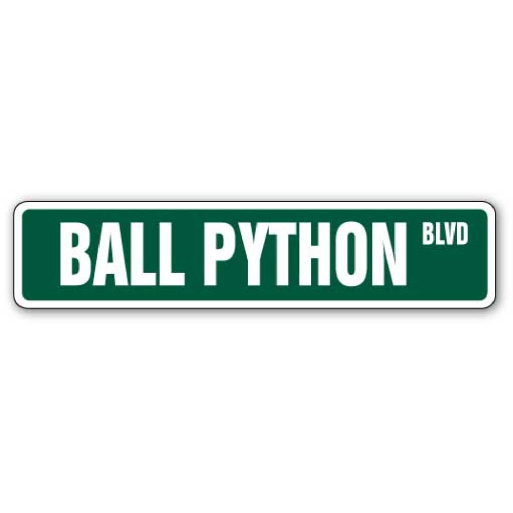 SignMission Ball Python Street Sign | Wayfair
