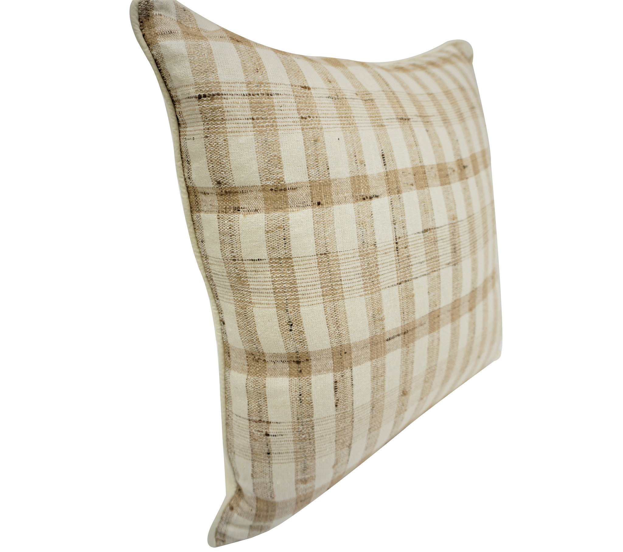 Home & Manor Kermin Silk Plaid Throw Pillow | Wayfair