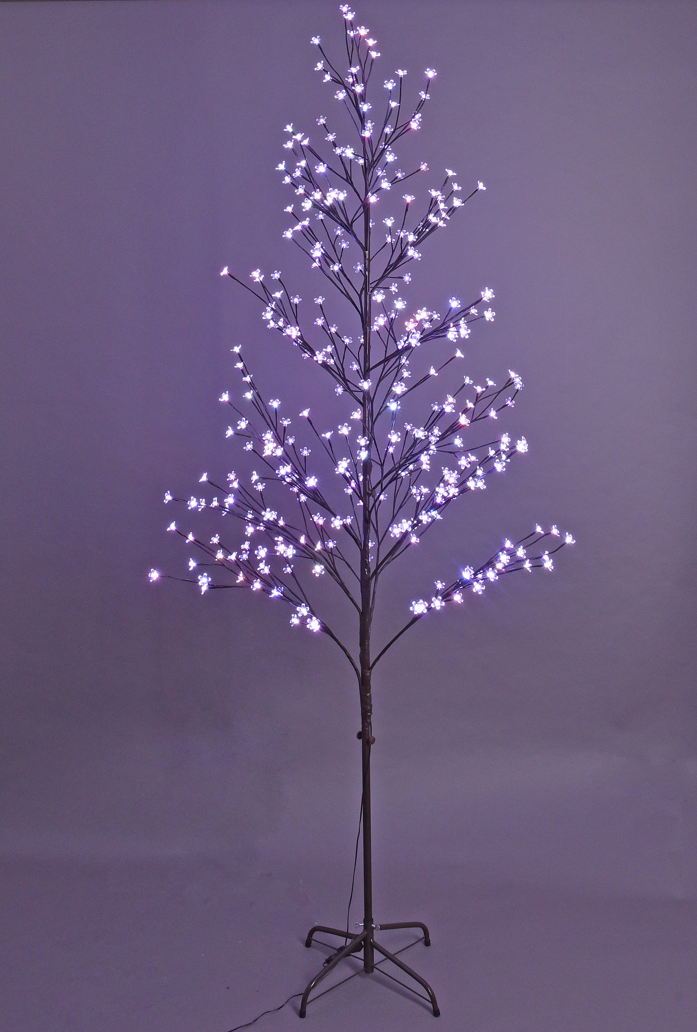 The Holiday Aisle® RGB 324 Light Electric Lighted Trees and Branches ...