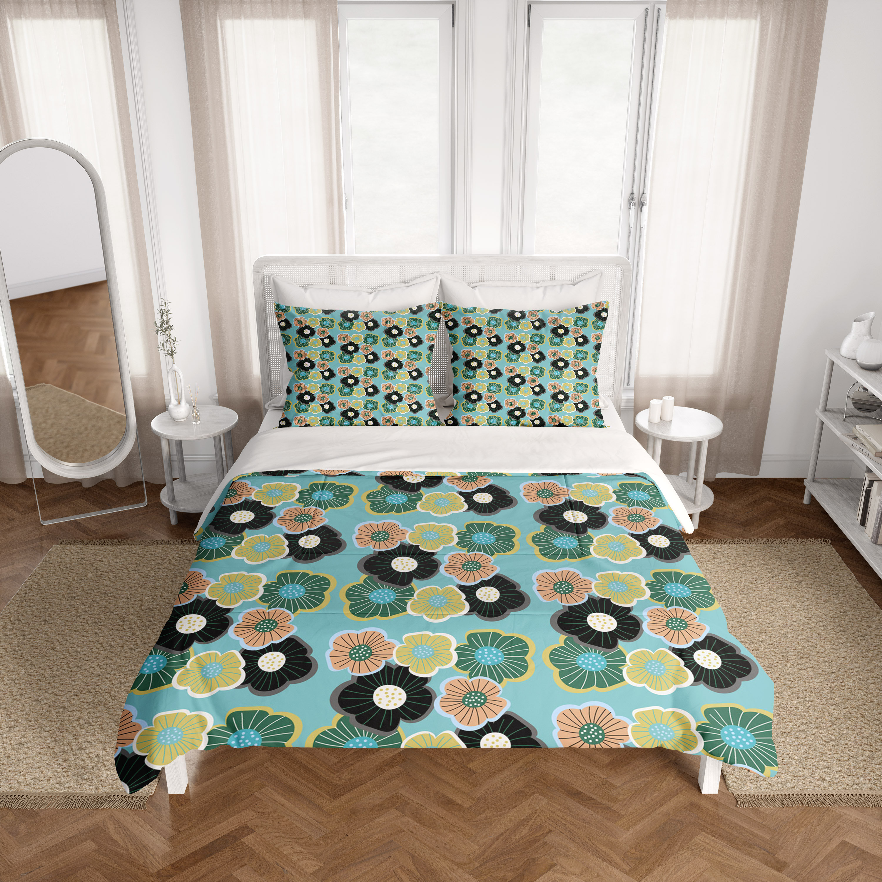 Folk N Funky Duvet Cover with Shams FNFBED00443 | Wayfair