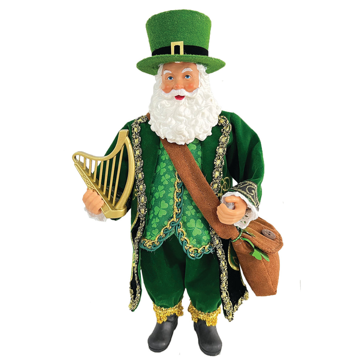 Astoria Grand 10" Irish Gentleman Santa | Wayfair
