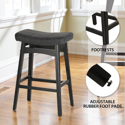 Wade Logan® Amber-Mae Counter & Bar Stool & Reviews | Wayfair