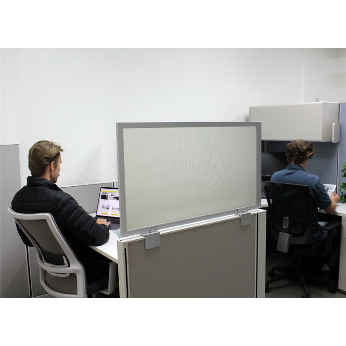 OBEX Acoustical Cubicle Mounted Privacy Panel with Large Bracket | Wayfair