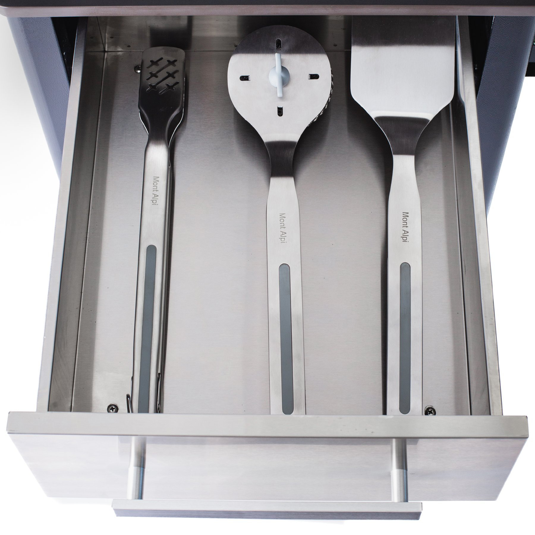 Mont Alpi Stainless Steel Dishwasher Safe Grilling Tool Set | Perigold