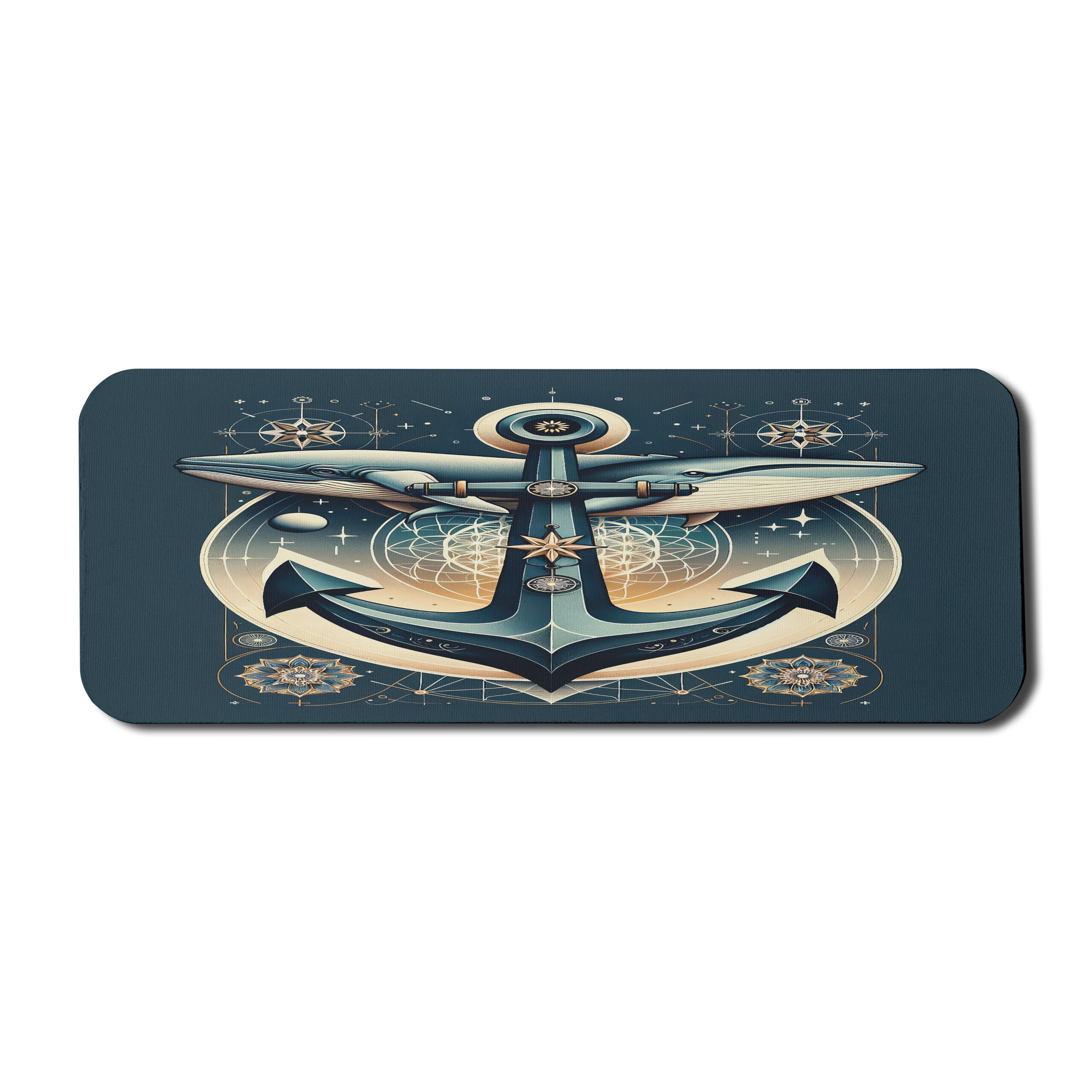 Charlton Home® Deshka Rubber Desk Pad | Wayfair