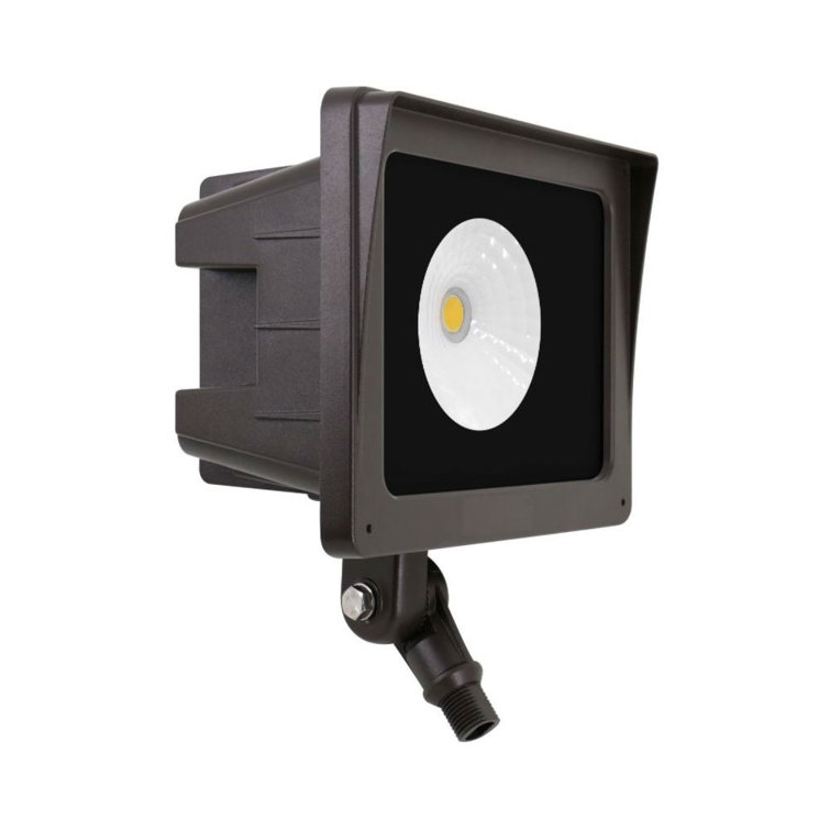 ELECTRIX INC.1 - Head LED Plug-in Outdoor Security Flood Light | Wayfair