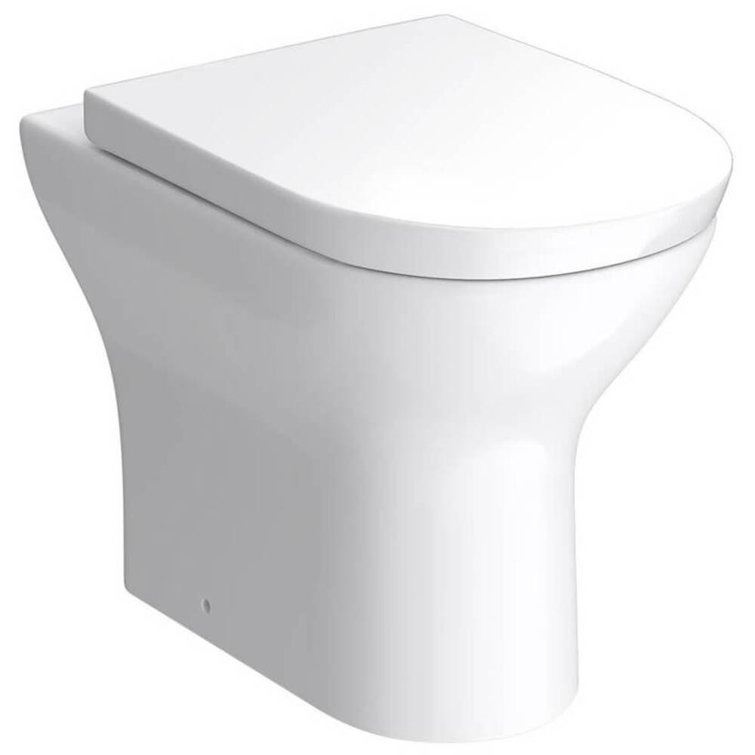 K-Vit 6 Gallons LPF Round Back To Wall Toilet (Seat Included) | Wayfair ...