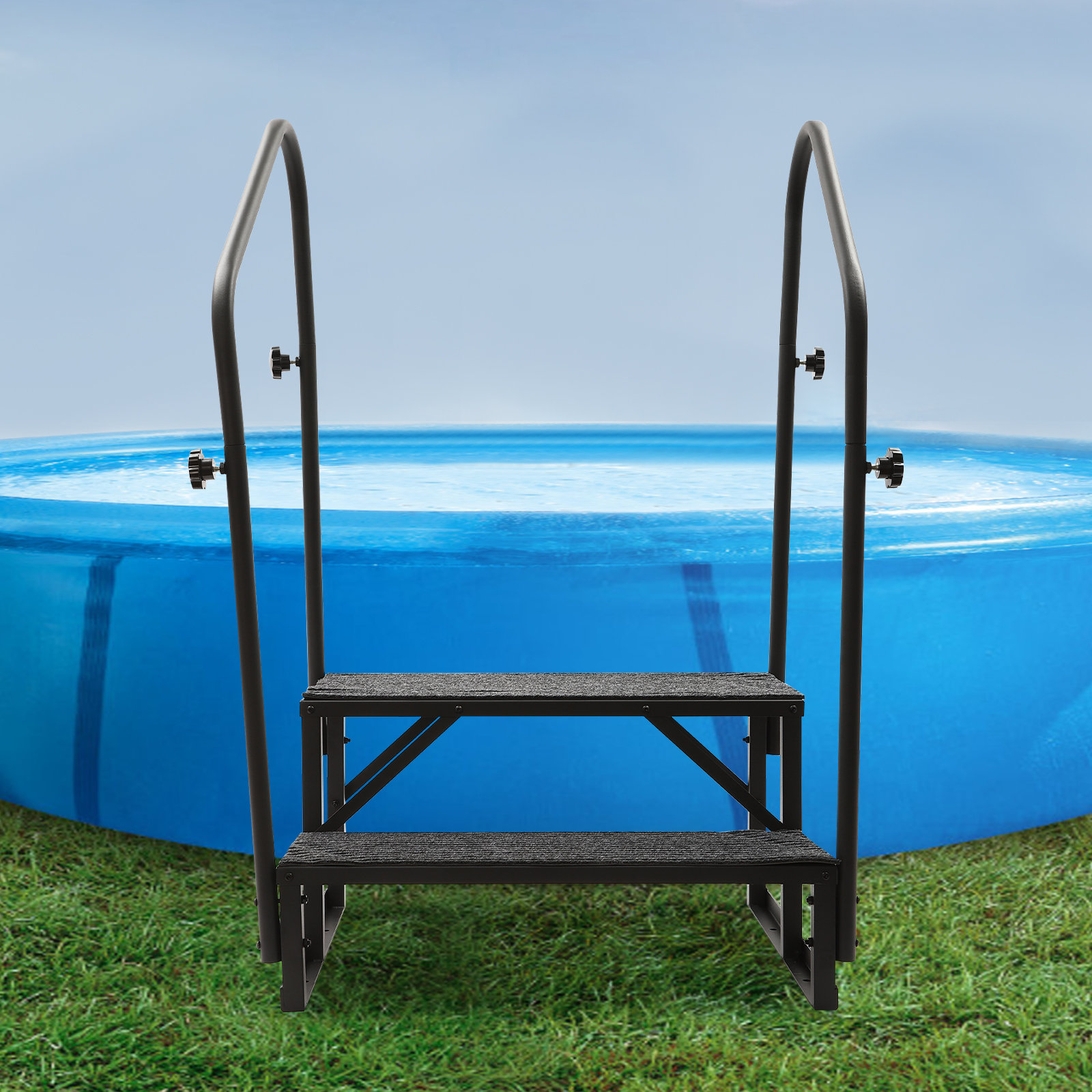 WFX Utility™ 2 - Step Steel Small Step Ladder | Wayfair