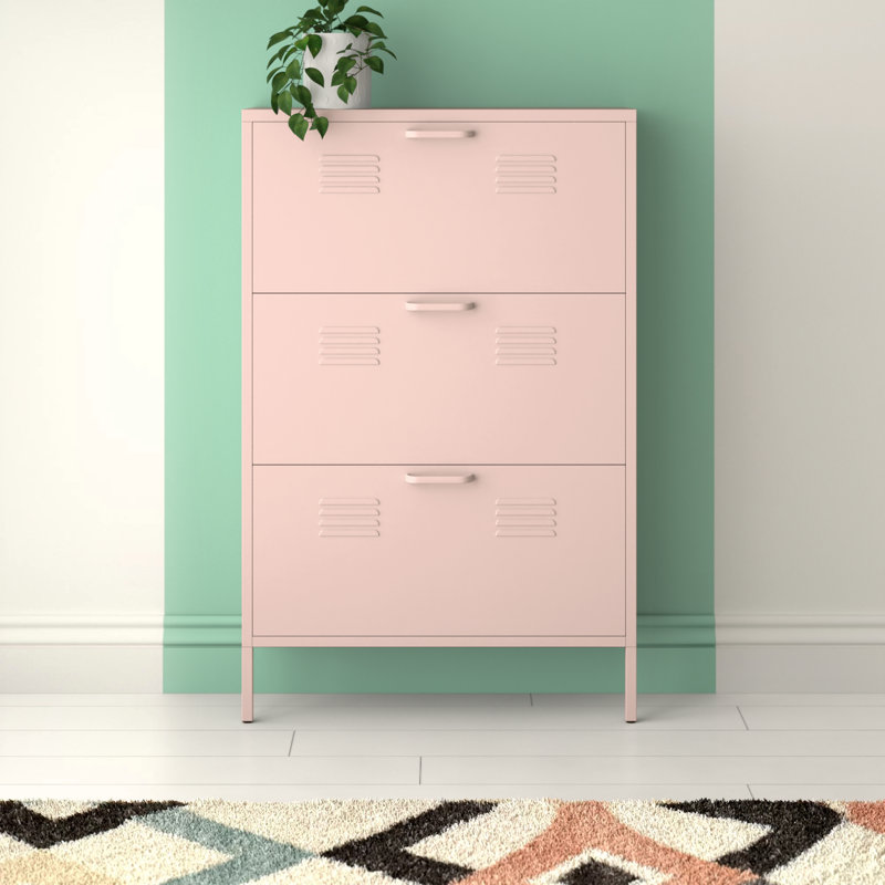 Hashtag Home Gioia 18 Pair Shoe Storage Cabinet & Reviews | Wayfair