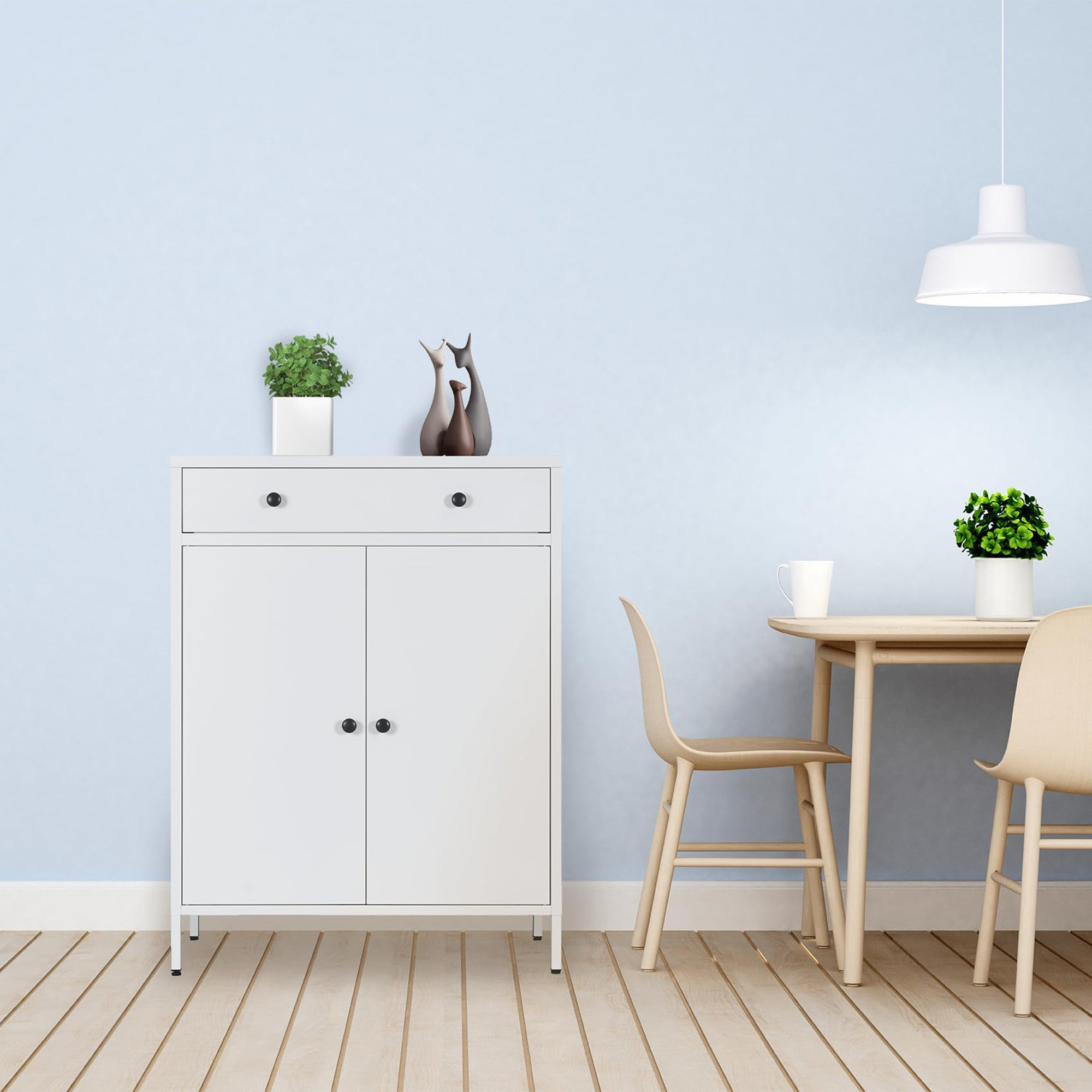 Latitude Run® Metal Storage Cabinet | Wayfair