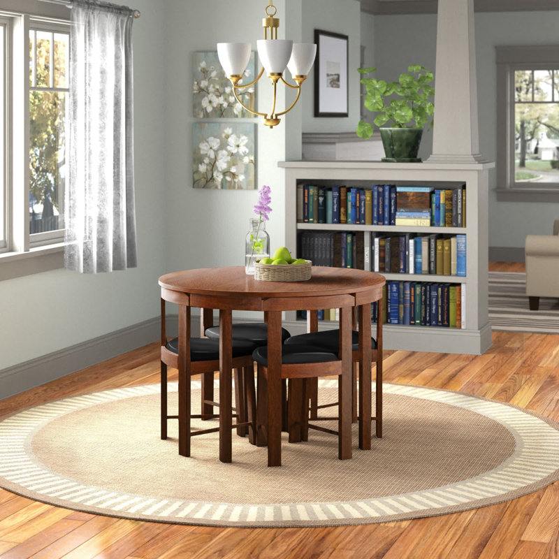 Ebern Designs Carrollton 4 - Person Dining Set & Reviews | Wayfair