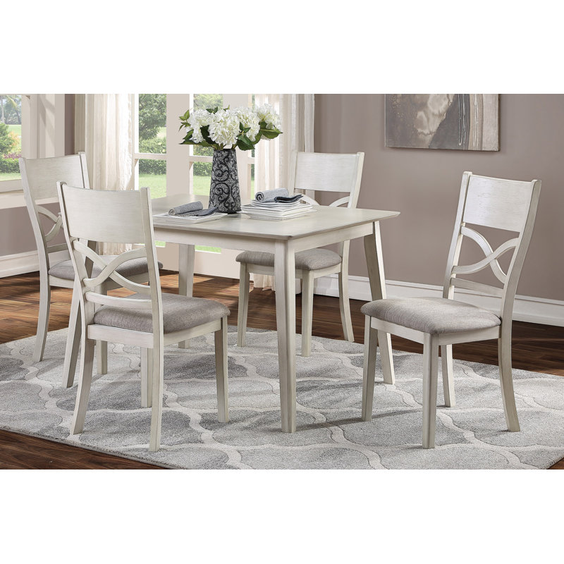 ChocoPlanet 5Pc Dining Set Rectangular Table And 4 Side Chair | Wayfair