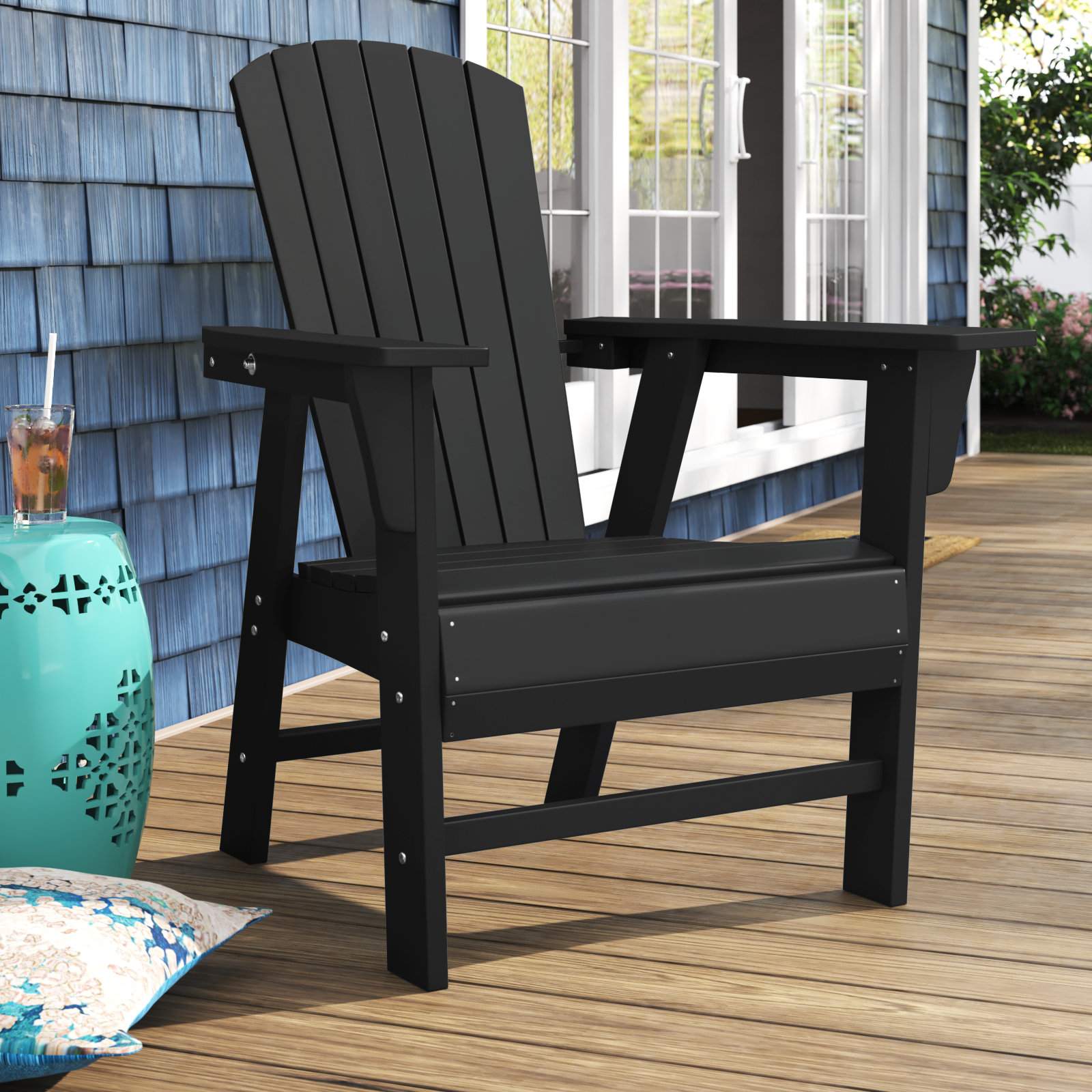 Beachcrest Home Arnone Adirondack Chair & Reviews | Wayfair