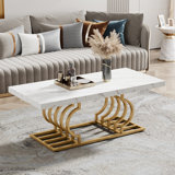 Gold Coffee Tables You'll Love | Wayfair