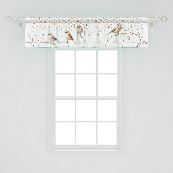 Ambesonne Tailored Window Valance | Wayfair