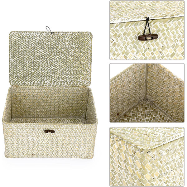 Gracie Oaks Seagrass Bin | Wayfair