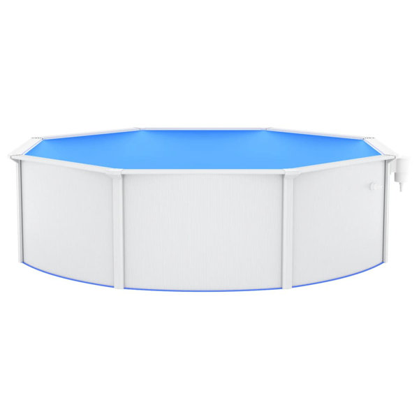 Dakota Fields 3 ft x 15 ft Steel Frame Set Pool | Wayfair.co.uk