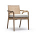 Interlude Delray Genuine Leather Upholstered Armchair | Wayfair