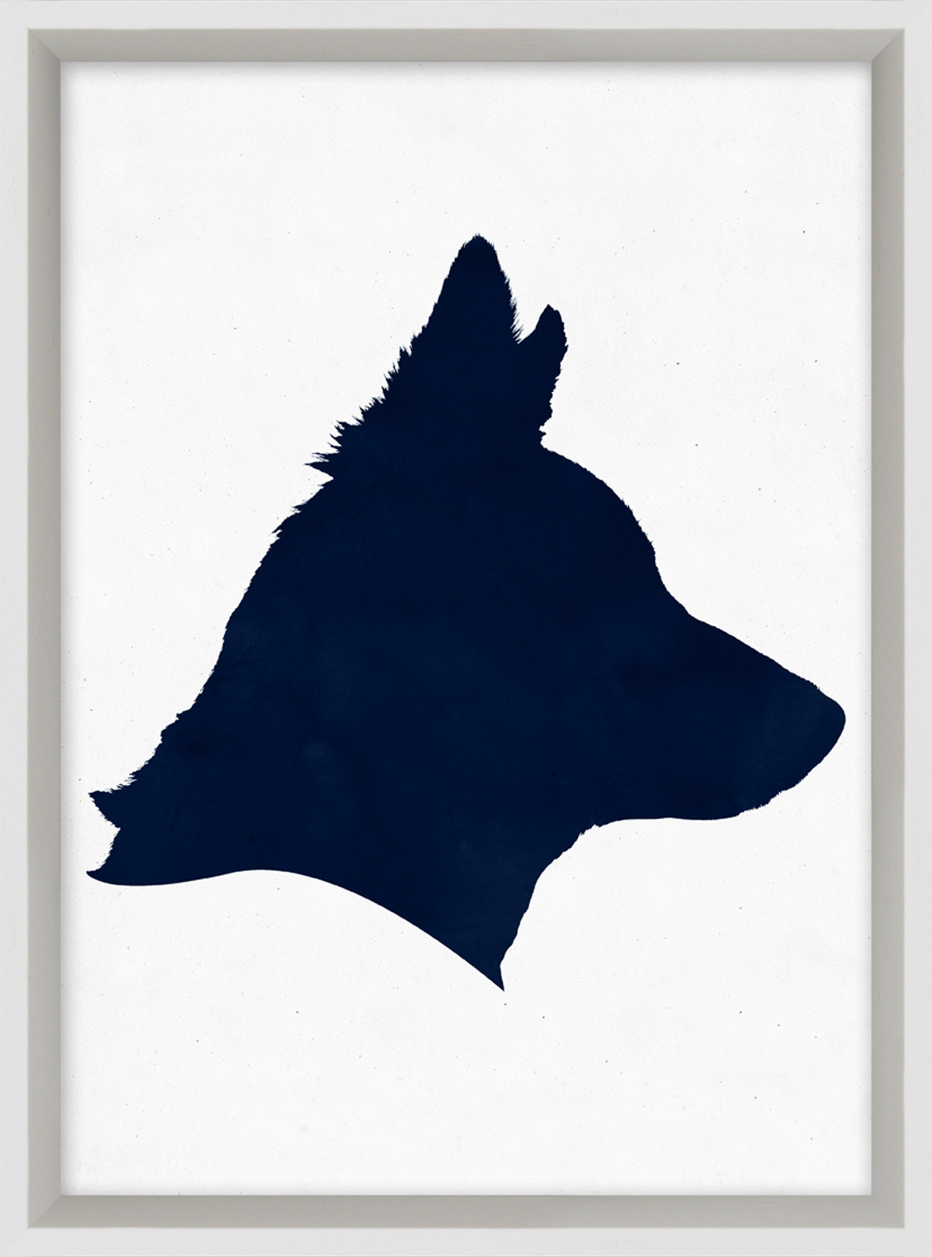 Wendover Art Group Variations in Blue Silhouette 20 - Picture Frame ...