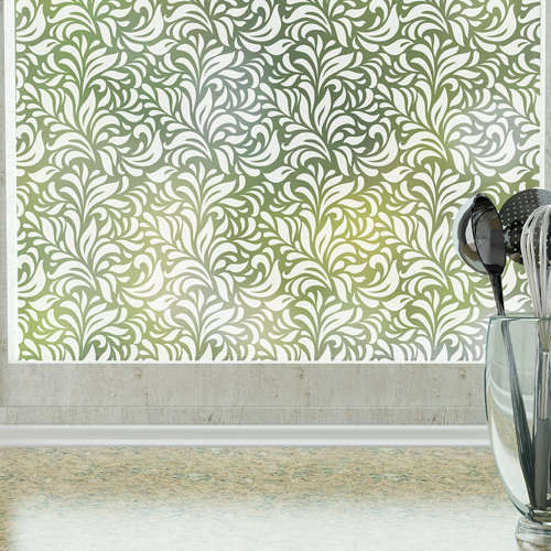 Stick Pretty Abstract Non-Wall Damaging Window Decal | Wayfair