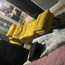 George Oliver Jonilda Upholstered Accent Chair and Ottoman with ...