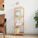 Brambly Cottage Braylene 112cm H x 40cm W Solid Wood Etagere Bookcase ...