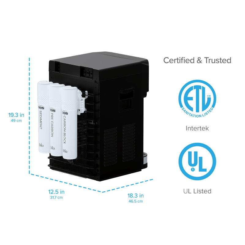 Brio Silver Countertop Bottleless Electric Filtered & Reviews | Wayfair