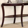 Red Barrel Studio® Traditional Dark Cherry Console Table With 5Mm ...