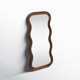 Axinia Solid Wood Wavy Mirror & Reviews | AllModern