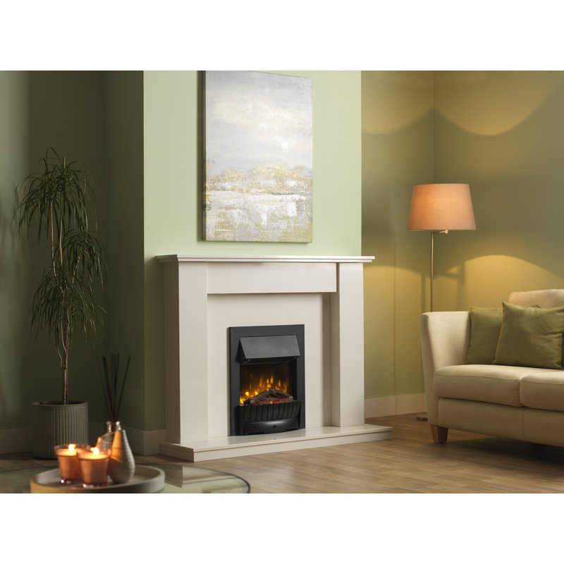 Dimplex Clement Optiflame Inset Flame Effect Electric Fire with Logs ...
