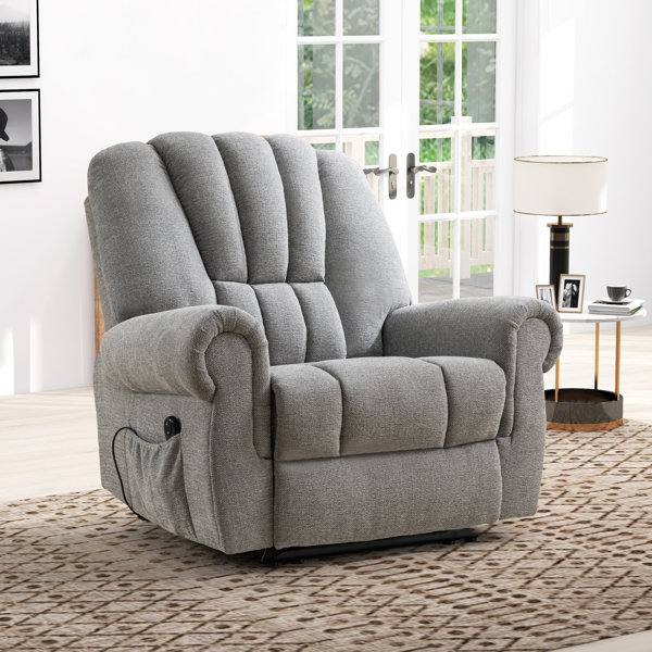 Latitude Run® 42.4'' Wide Modern and Upholstered Power Standard ...