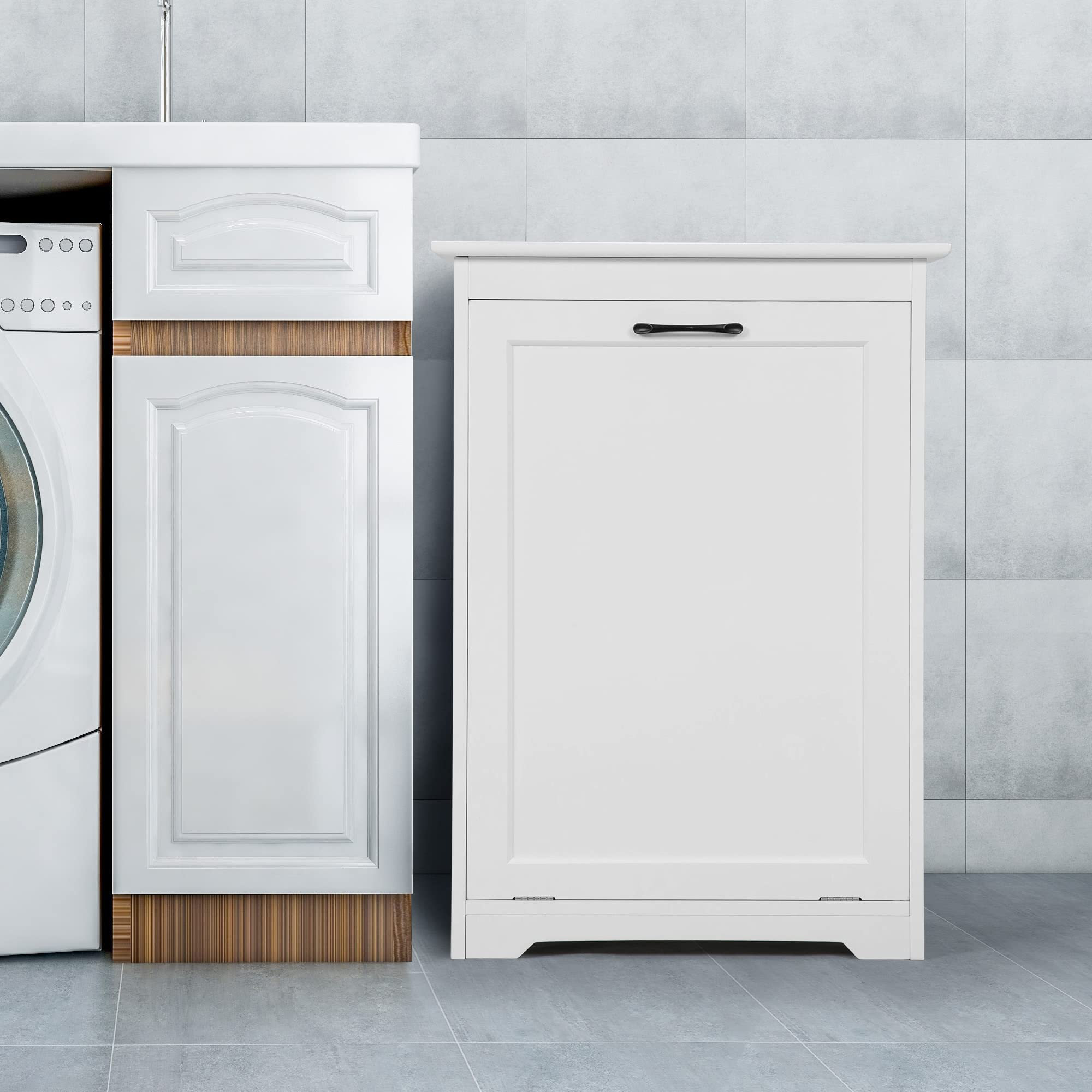 Passetas Trash Can Rack Garbage Recycling Bucket Kitchen Cabinet ...