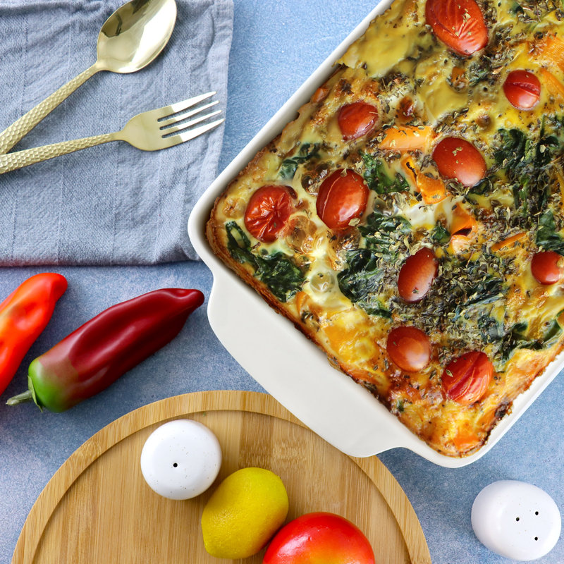 Crock-pot 4 Quart Rectangular Stoneware Bake Pan | Wayfair