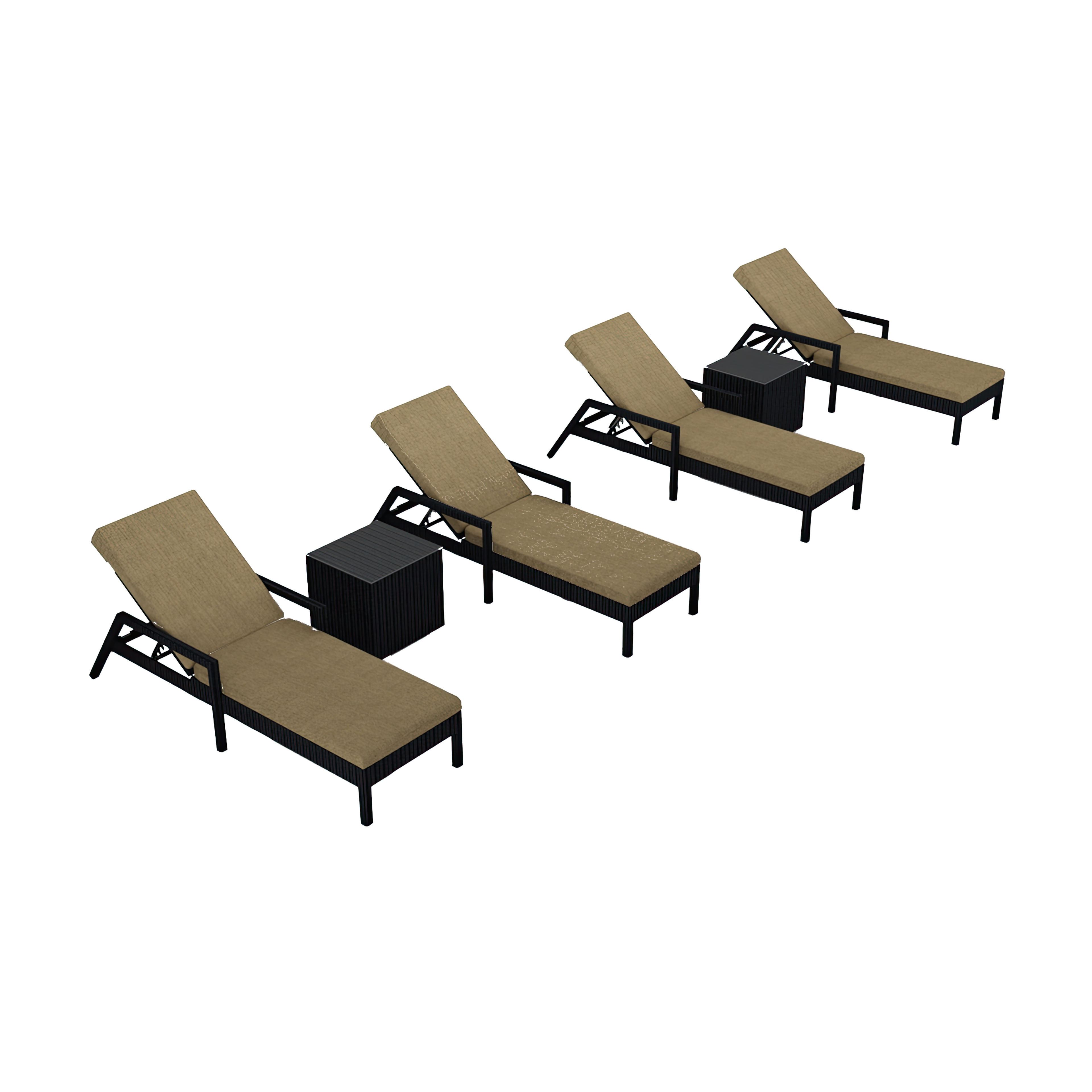Harmonia Living Obaid Outdoor 6 - Piece Conversation Set